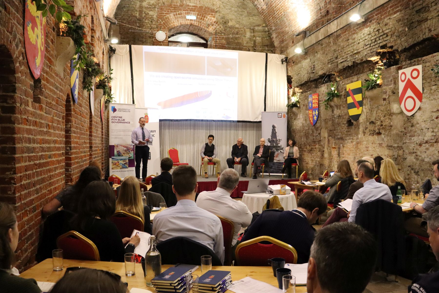 University hosts Royal Navy coastal security conference | University of ...