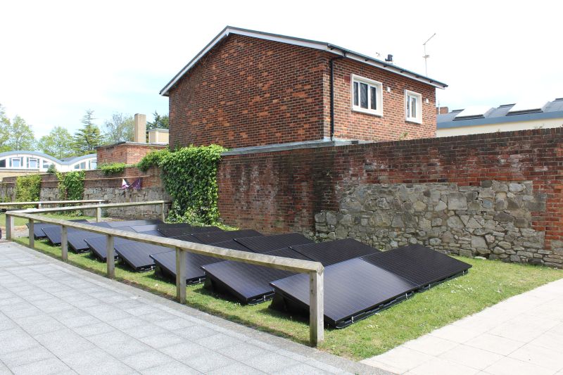 Portsmouth House Powered by Solar Panels and Smart Batteries for Six ...