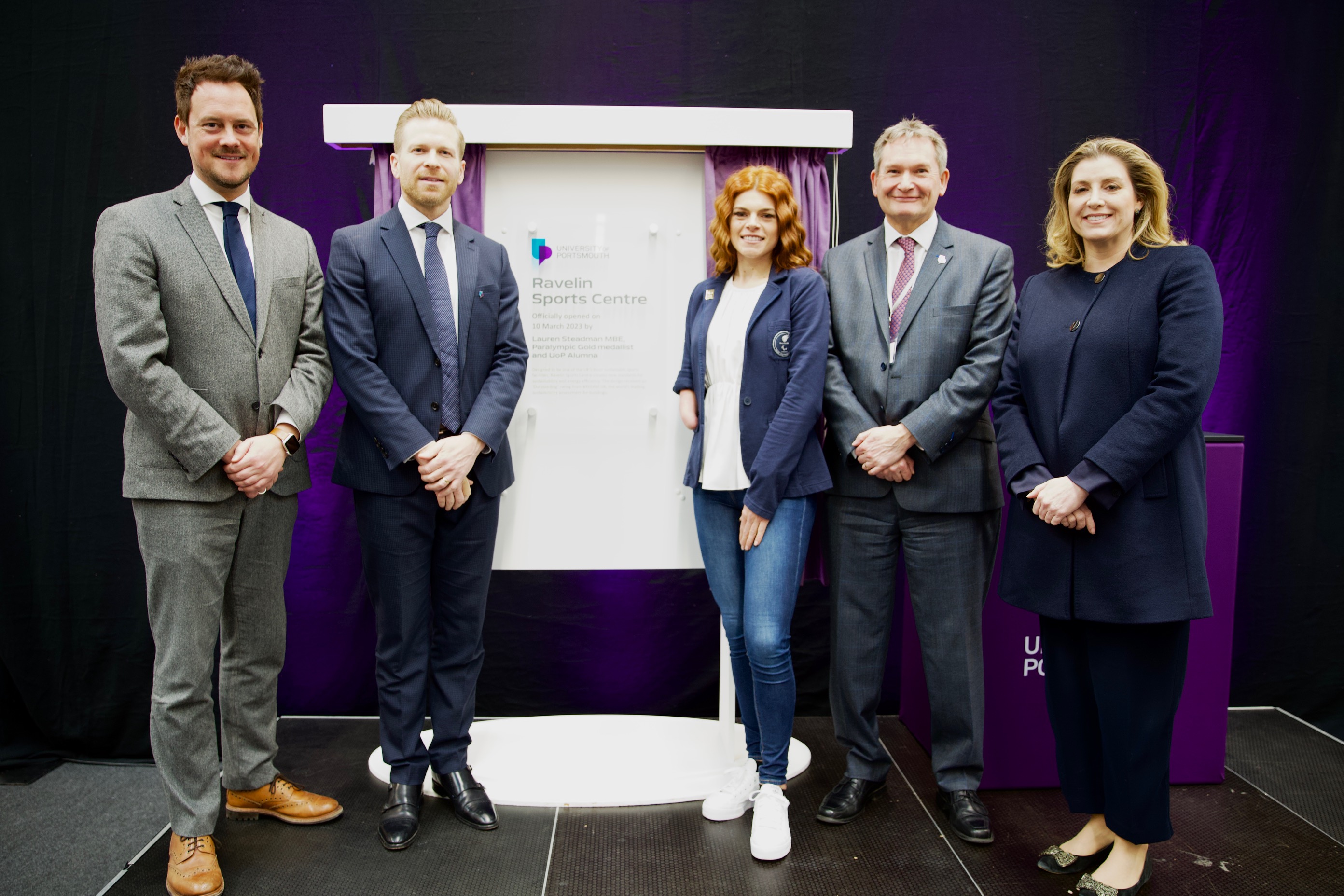 Paralympic legend officially opens Ravelin Sports Centre | University ...
