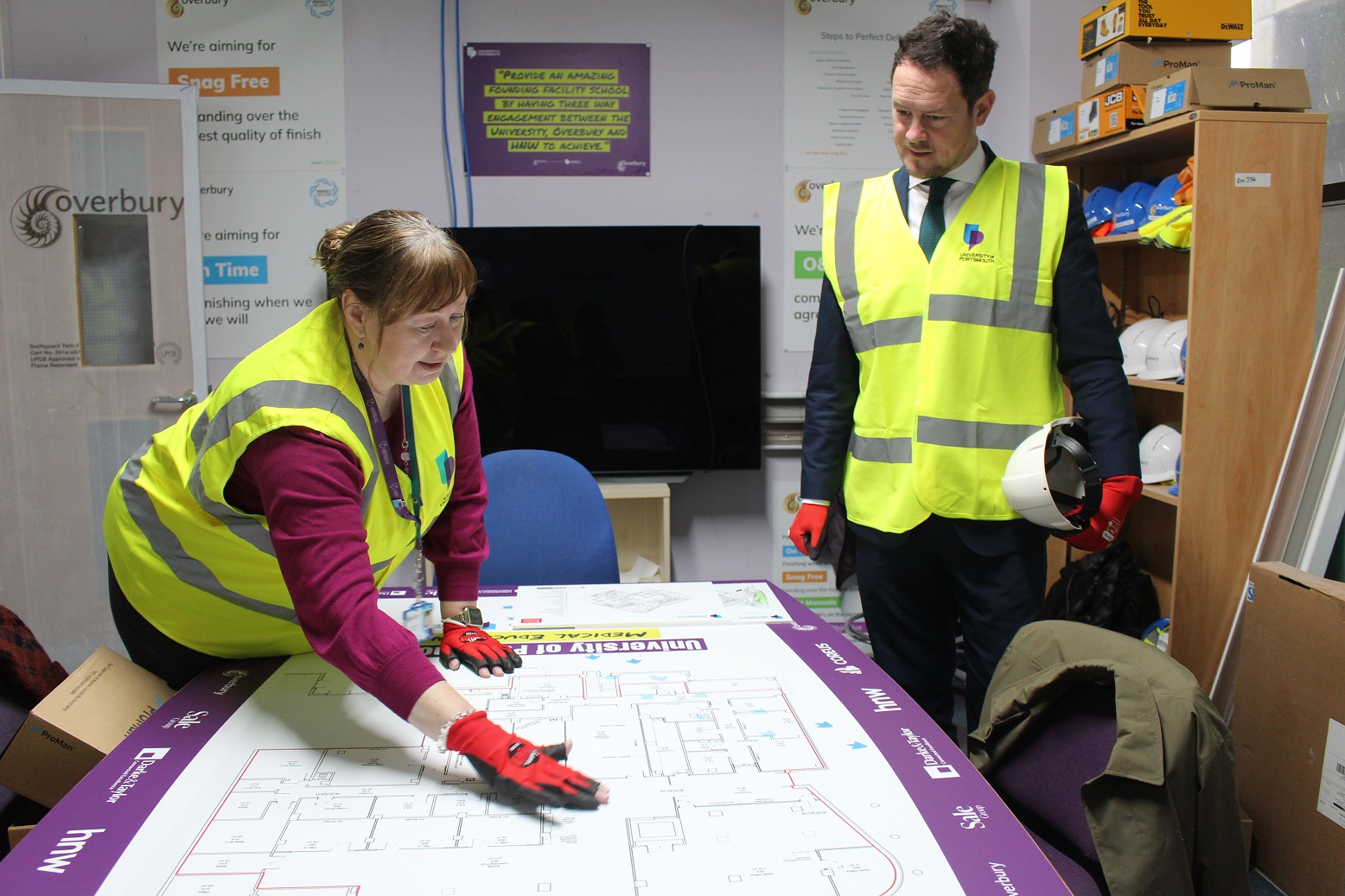 MPs visit new medical degree premises | University of Portsmouth